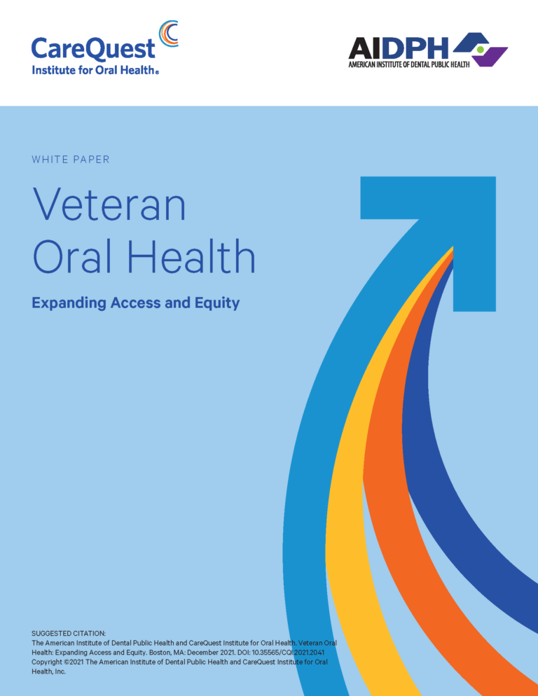 Veteran Focused Publications - vetdentaldata.org